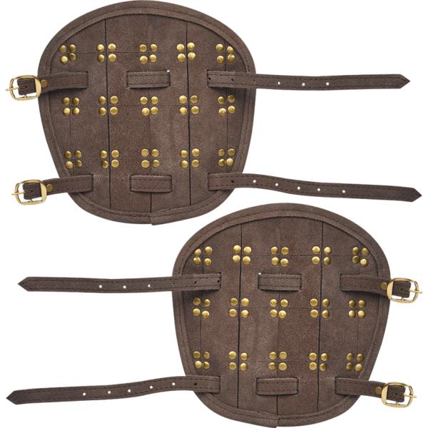 Studded Fighter Leather Bracers| GoblinSmith