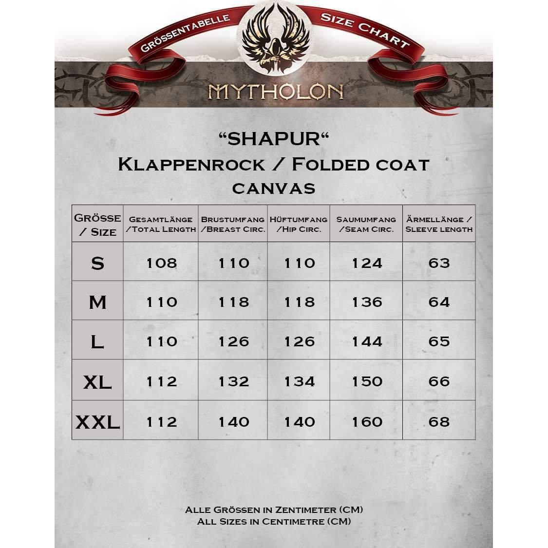 Shapur Folded Coat Canvas| GoblinSmith