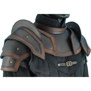Shoulder Armour With Neck Guard| GoblinSmith